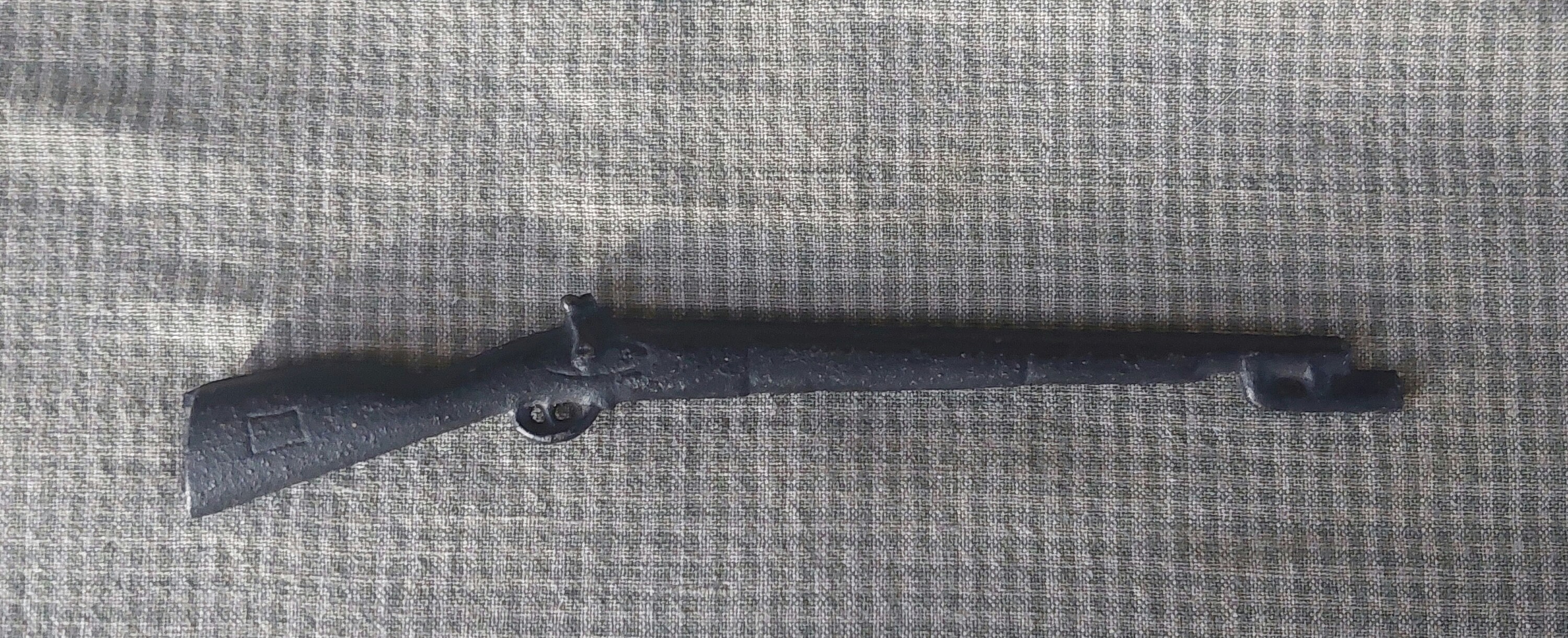 Vintage Cast Iron Civil War Replica Musket Seven Inch - Etsy