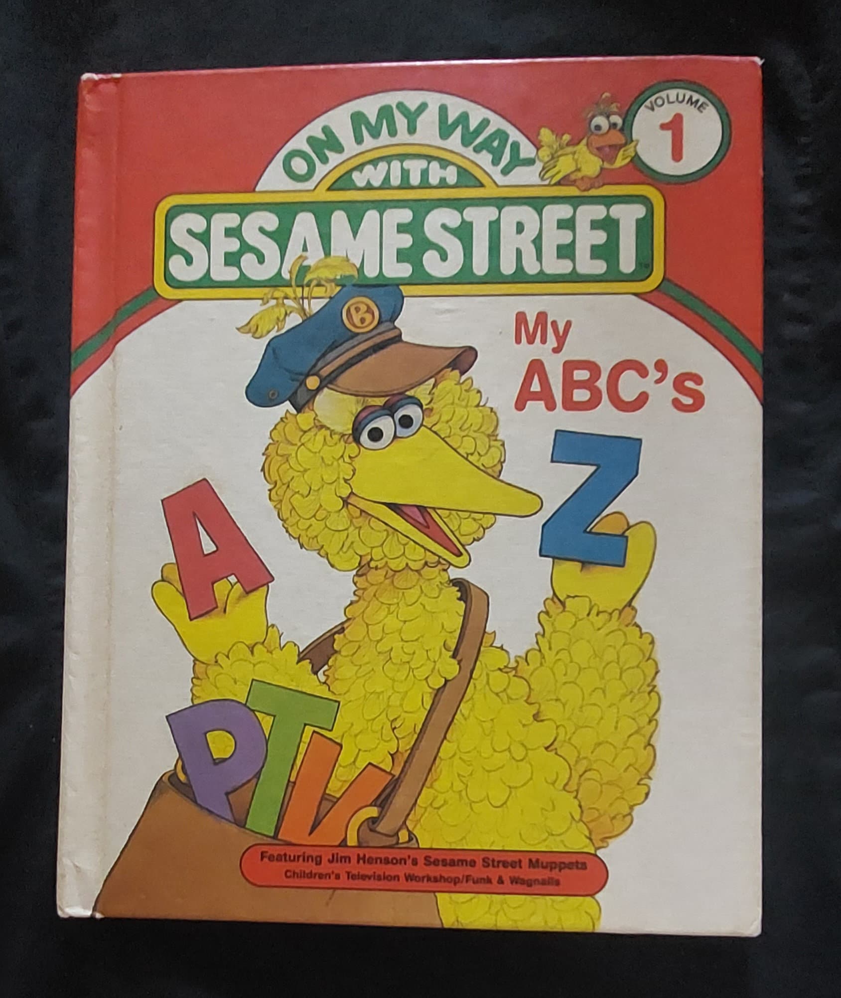 Vintage 1989 Sesame Street My Abcs Hardcover Children's Book - Etsy