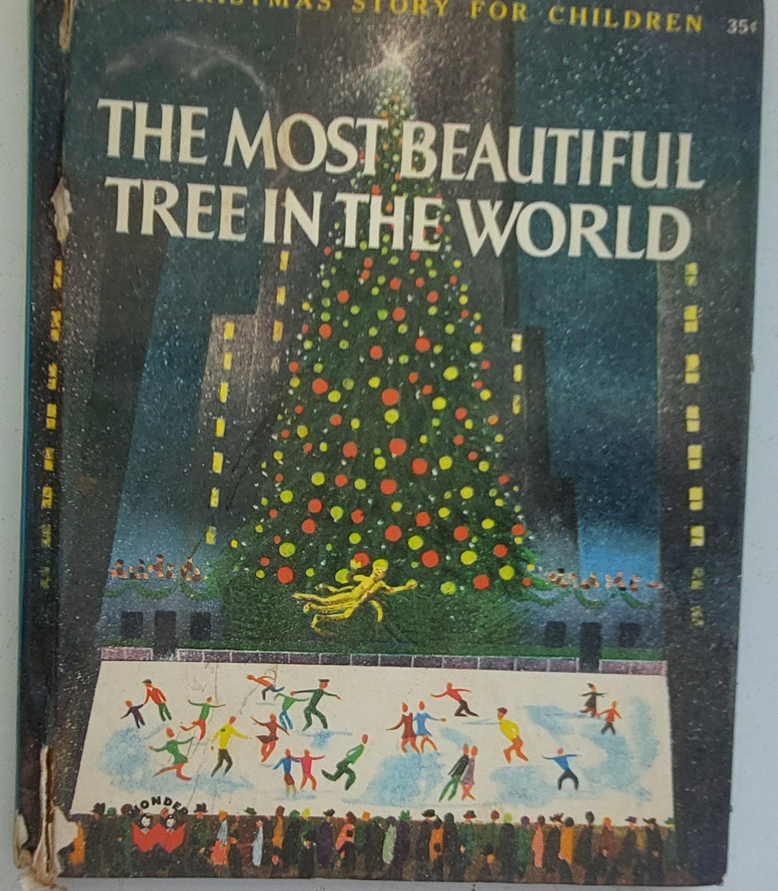 Vintage 1954 the Most Beautiful Tree in the World Children's Christmas ...