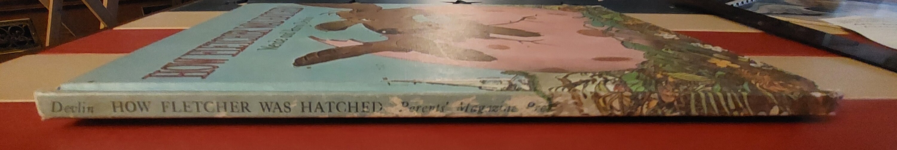 Vntg How Fletcher Was Hatched Ex Library Hard Cover Children's Book - Etsy