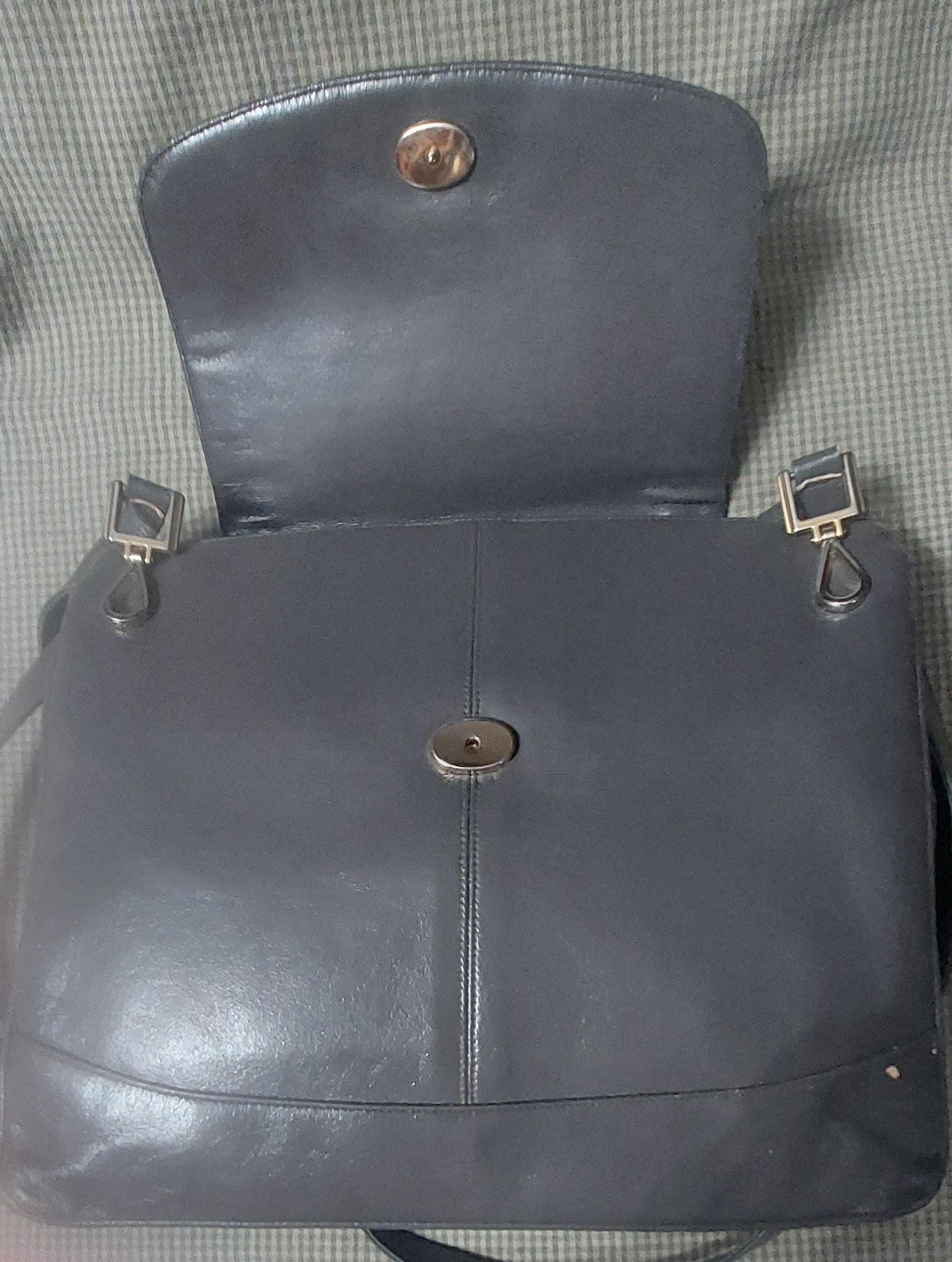 Vintage Lou Taylor Gray Handbag Pocketbook Purse With Swivel Mirror - Etsy