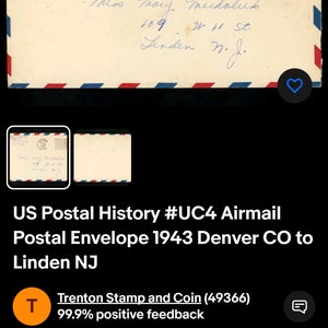 Vintage War Time WWII Triner Air Mail Accuracy Scale Post Office USPS ...