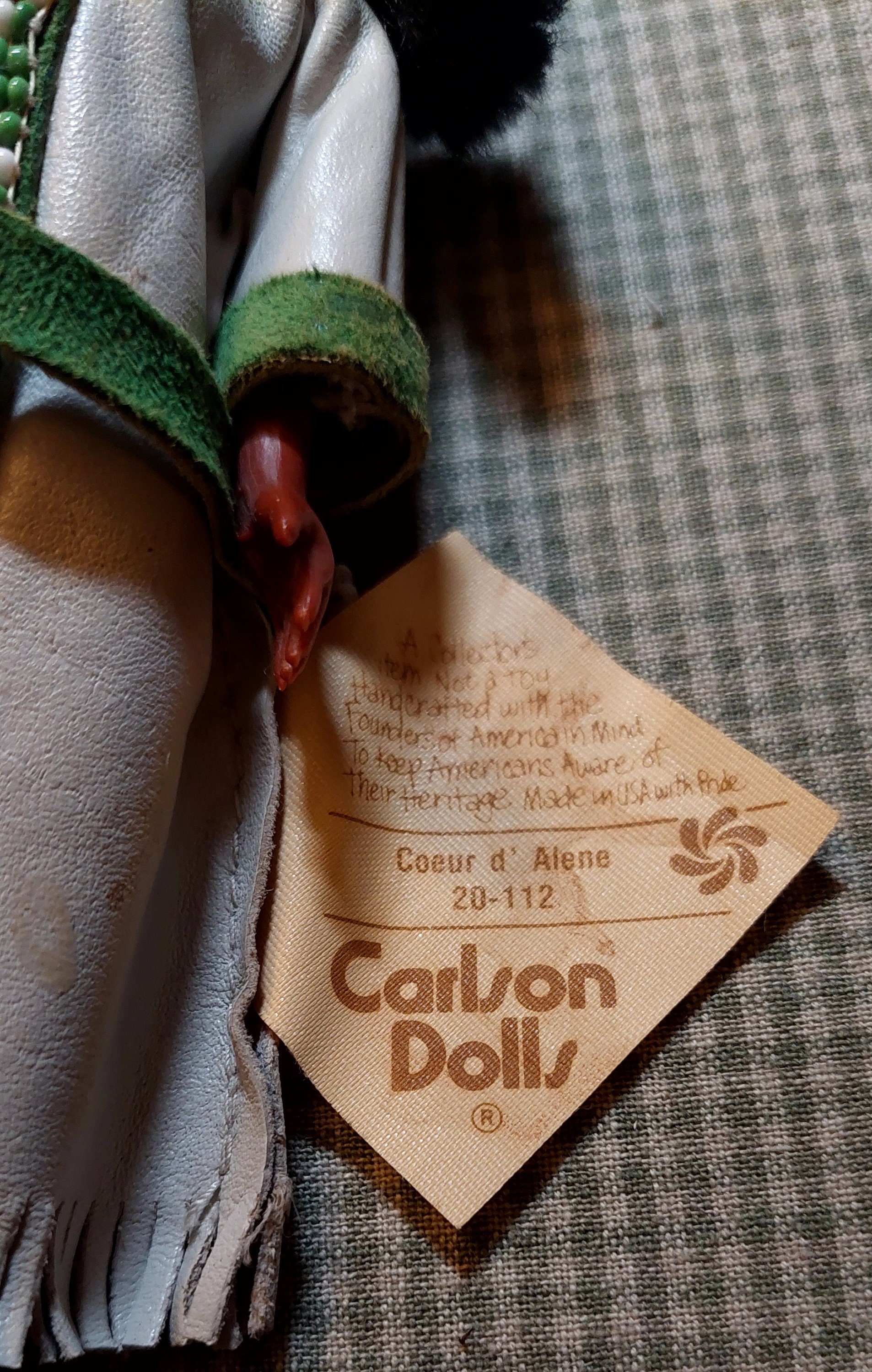 Vinyage Carlson Dolls Indian Princess With Papoose on Back - Etsy