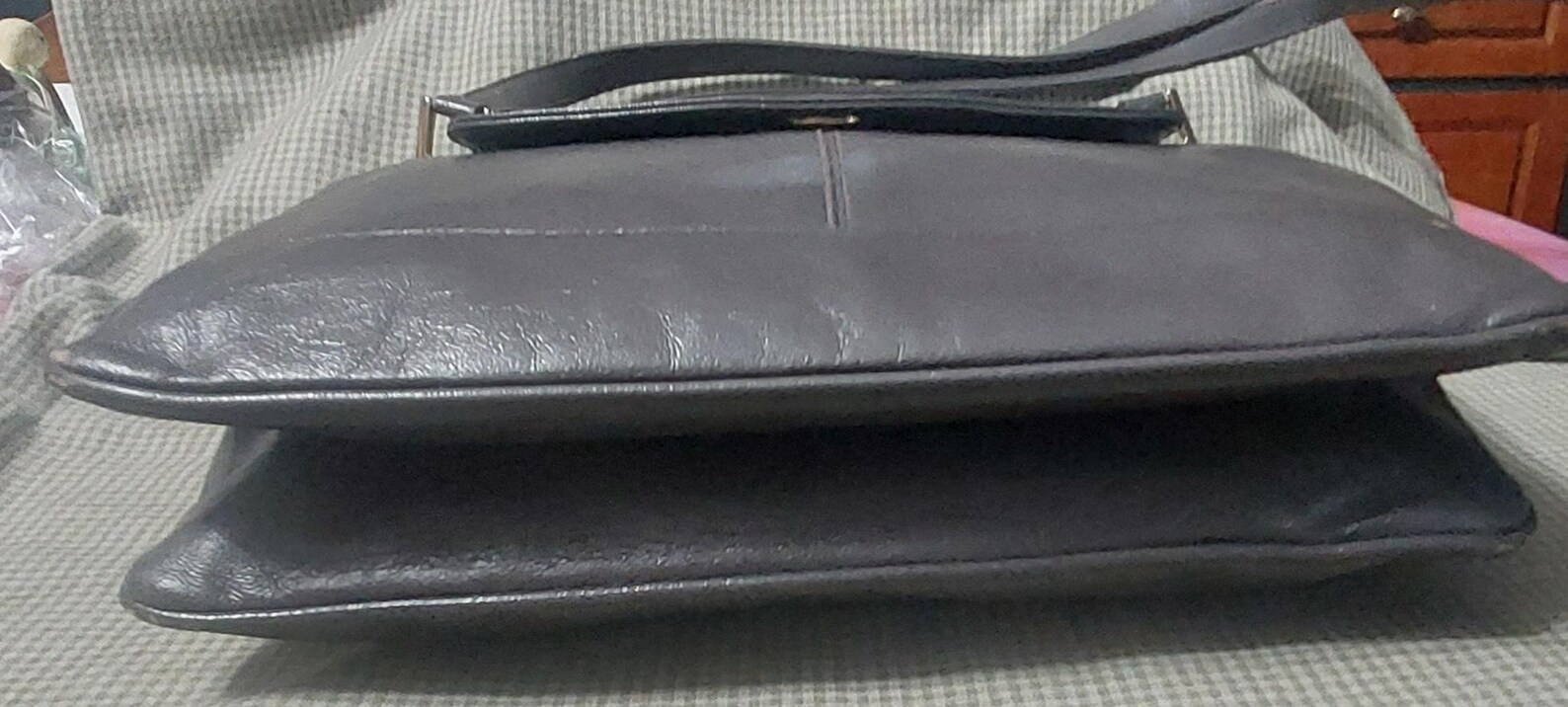 Vintage Lou Taylor Gray Handbag Pocketbook Purse With Swivel Mirror - Etsy