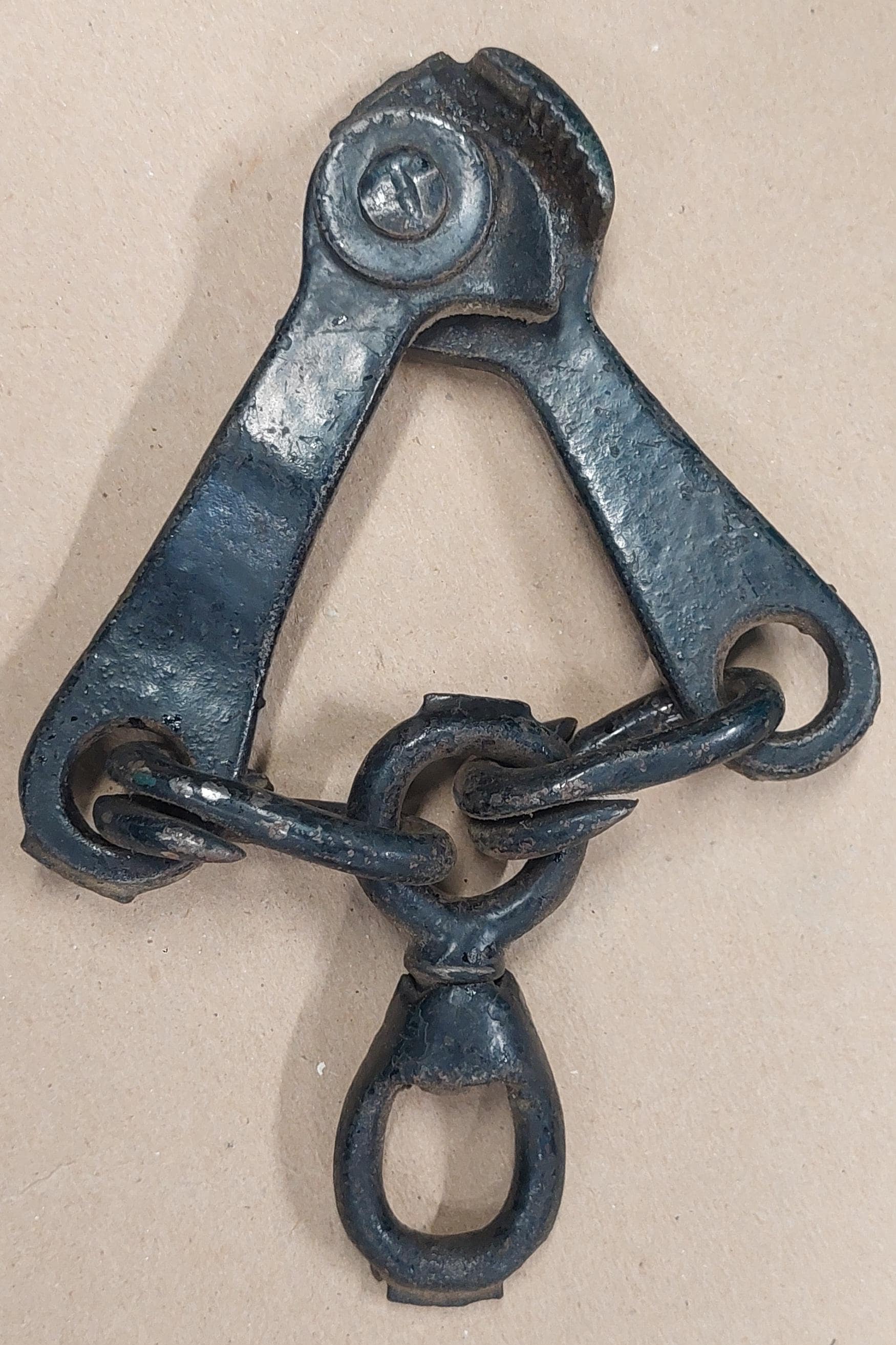 Antique Painted Iron Barbed Wire Fence Puller Cattle Ranch Farm - Etsy