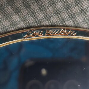 Vintage Lou Taylor Gray Handbag Pocketbook Purse With Swivel Mirror - Etsy