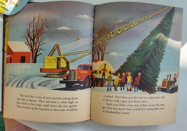 Vintage 1954 the Most Beautiful Tree in the World Children's Christmas ...
