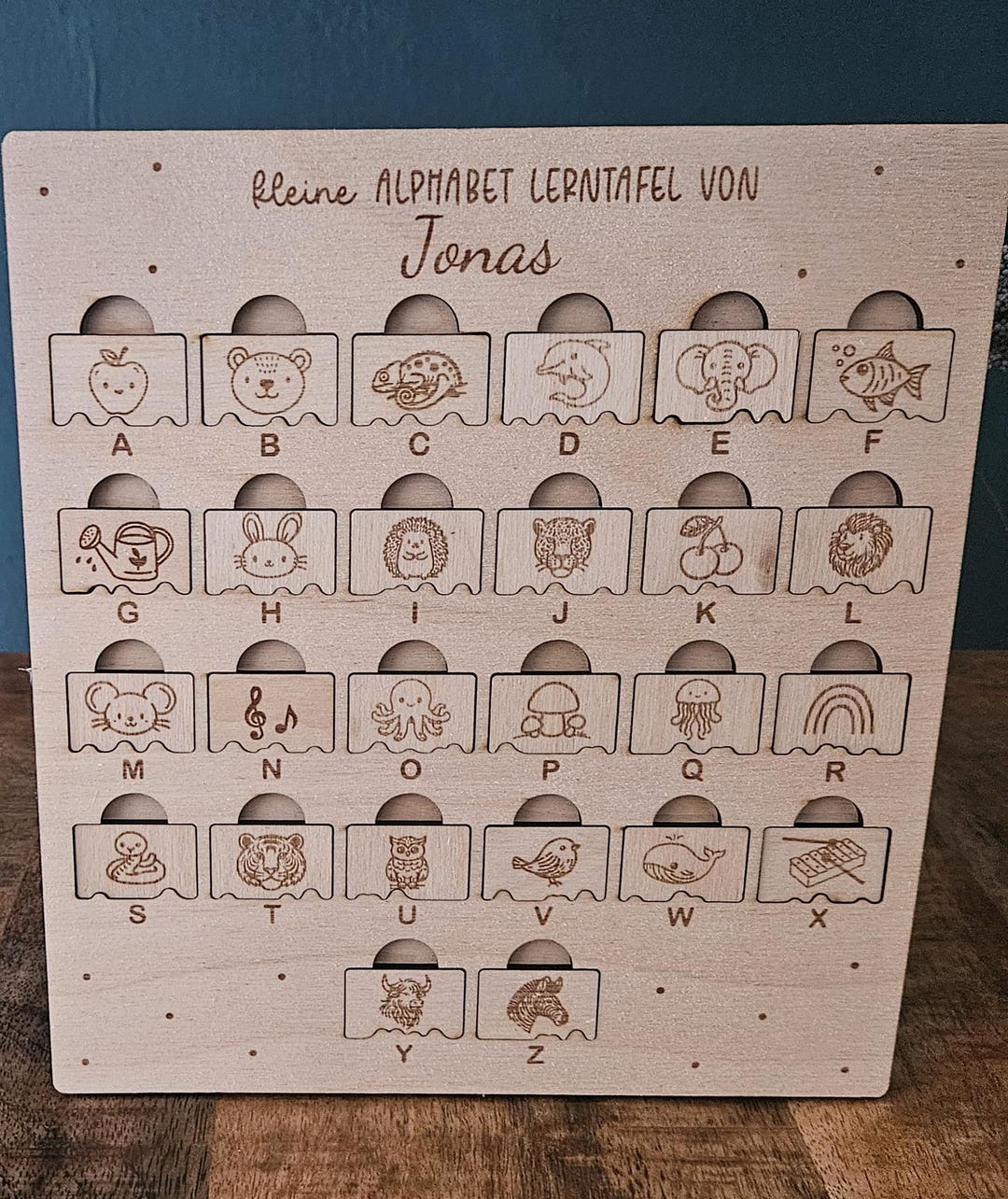 Small Alphabet Personalized - Etsy