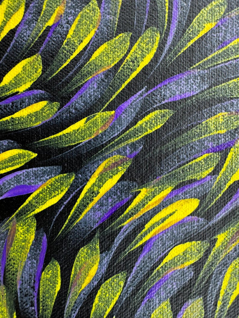 Aboriginal Painting Art, Orignal Hand Painted, Authentic Bush Medicine ...