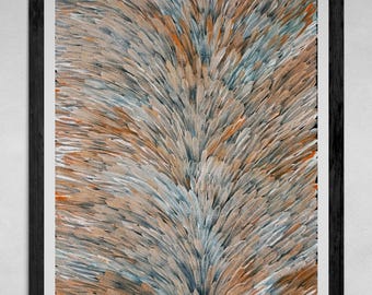 Aboriginal Painting Art, Original Hand Painted, Authentic Bush Medicine ...