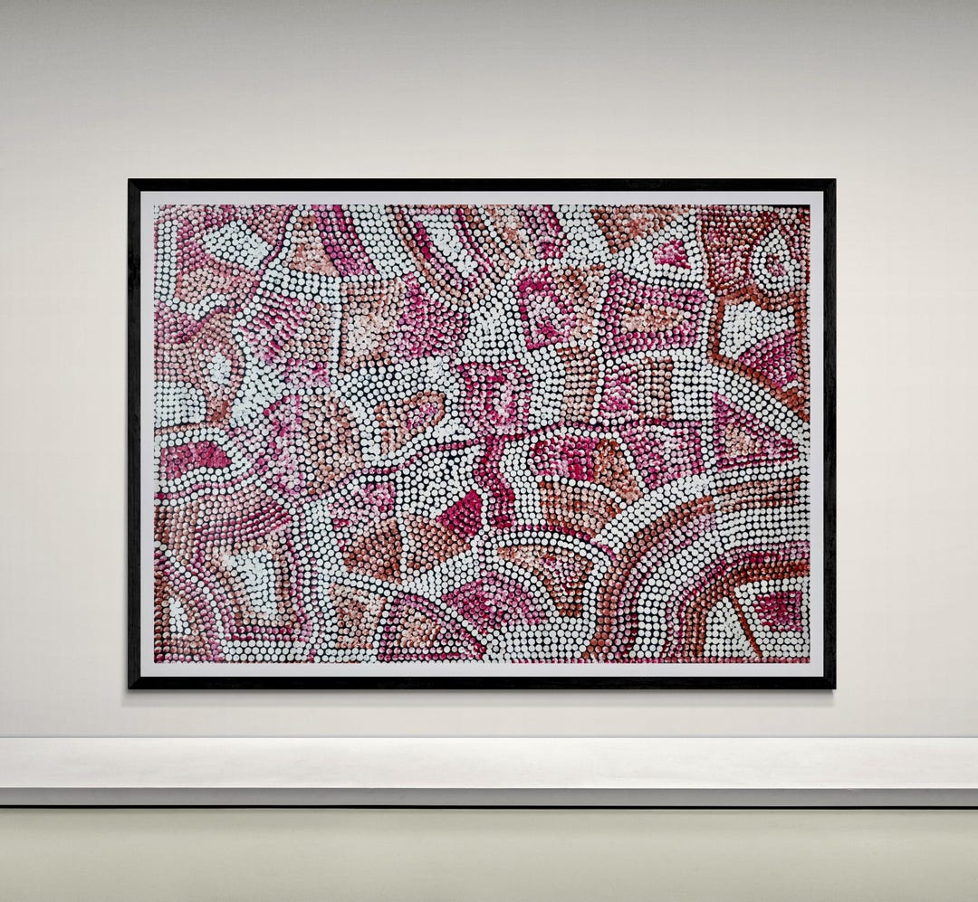 Original Aboriginal Dot Painting: Bush Banana Dreaming by Sharon ...
