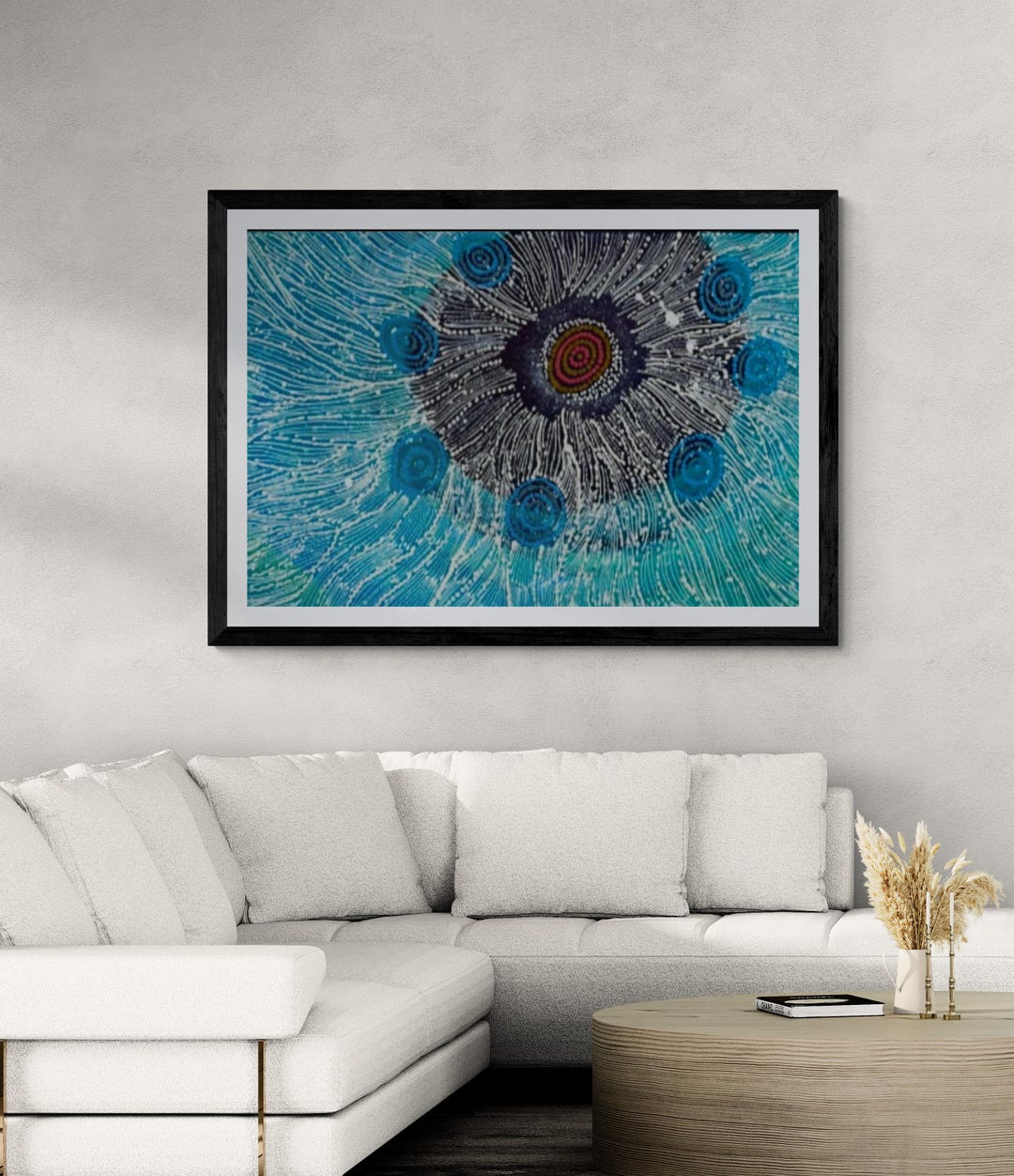 Aboriginal Painting Art, Original, Hand Painted, Authentic, Seven ...