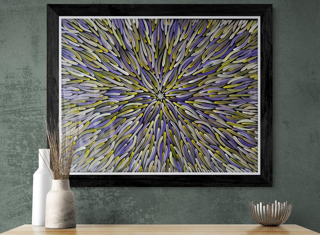 Original Aboriginal Art: Bush Medicine Leaves by Christine Morris ...