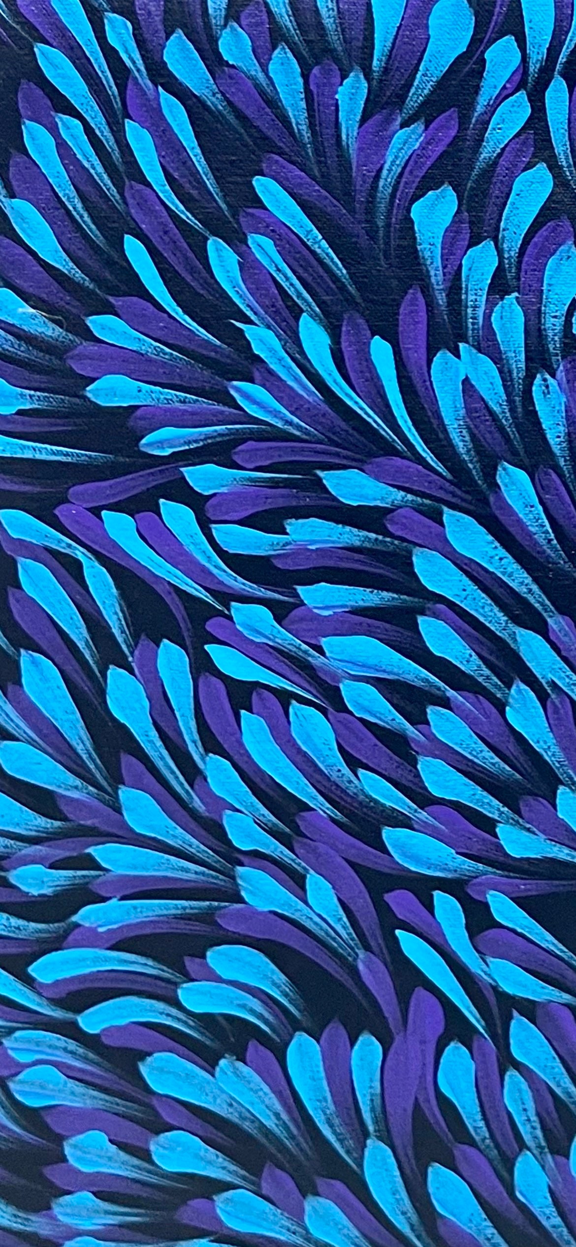Original Aboriginal Bush Medicine Leaves Painting by Samantha Kemarre ...