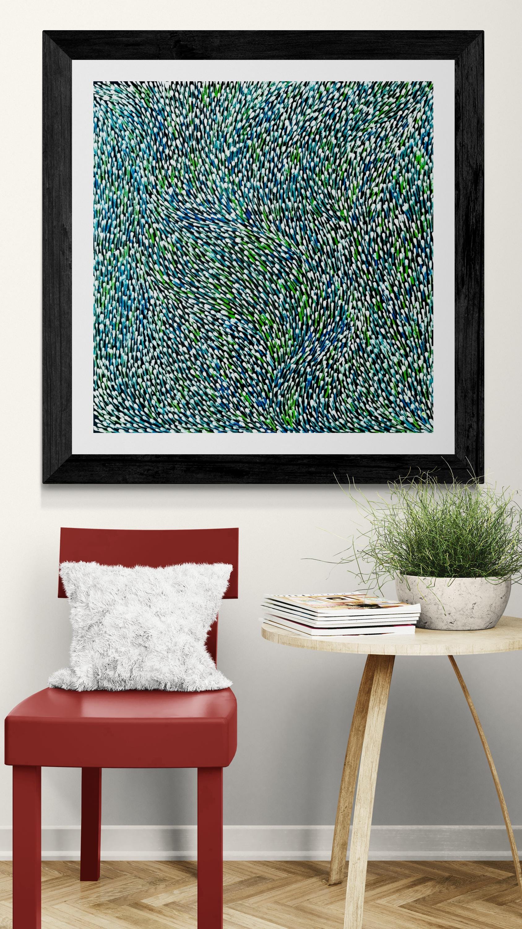 Original Aboriginal Painting, Tree Roots Dreaming by Lynette Nungurrayi ...