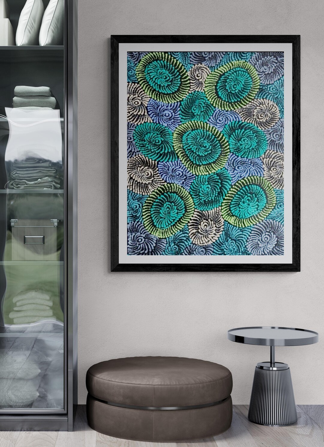 Original Aboriginal Painting, Flying Ant Dreaming by Maria Nampijinpa ...
