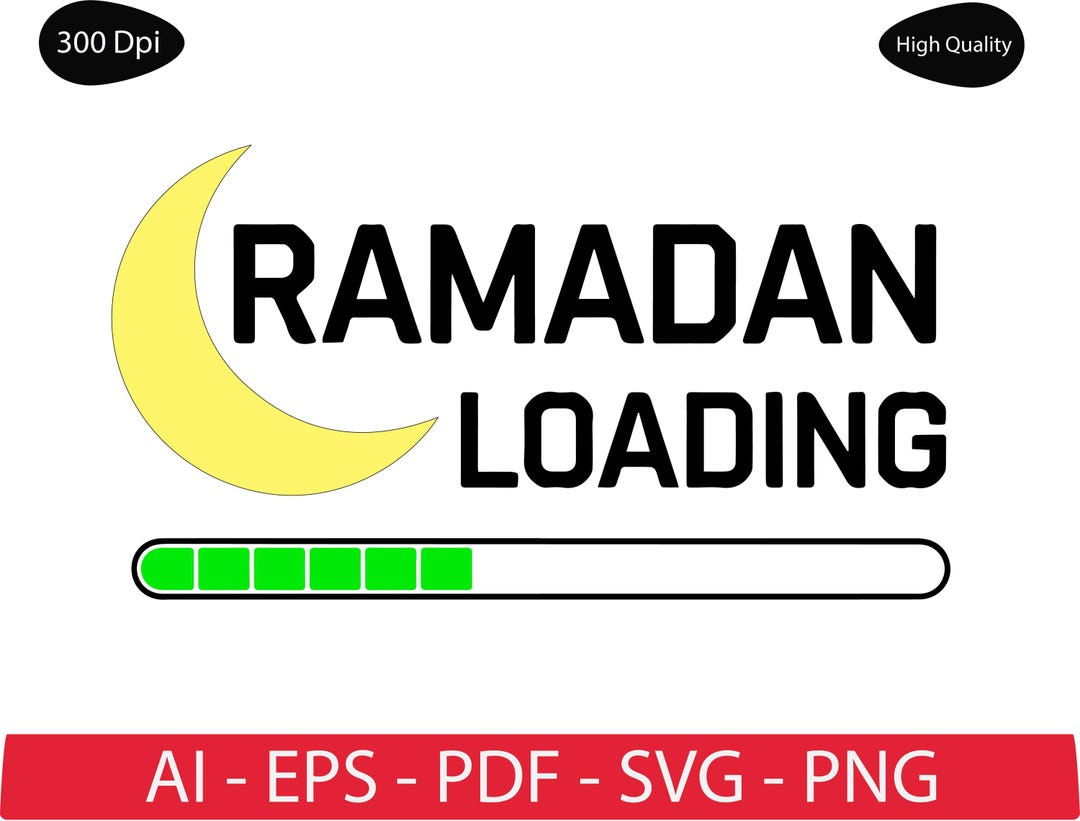 Ramadan Loading Svg, Family Ramadan Svg, Ramadan Mubarak Png, Moon ...