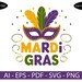 Mardi Gras SVG, Fleur De Lis, Mardi Gras Beads Svg, Louisiana Svg, Fat ...