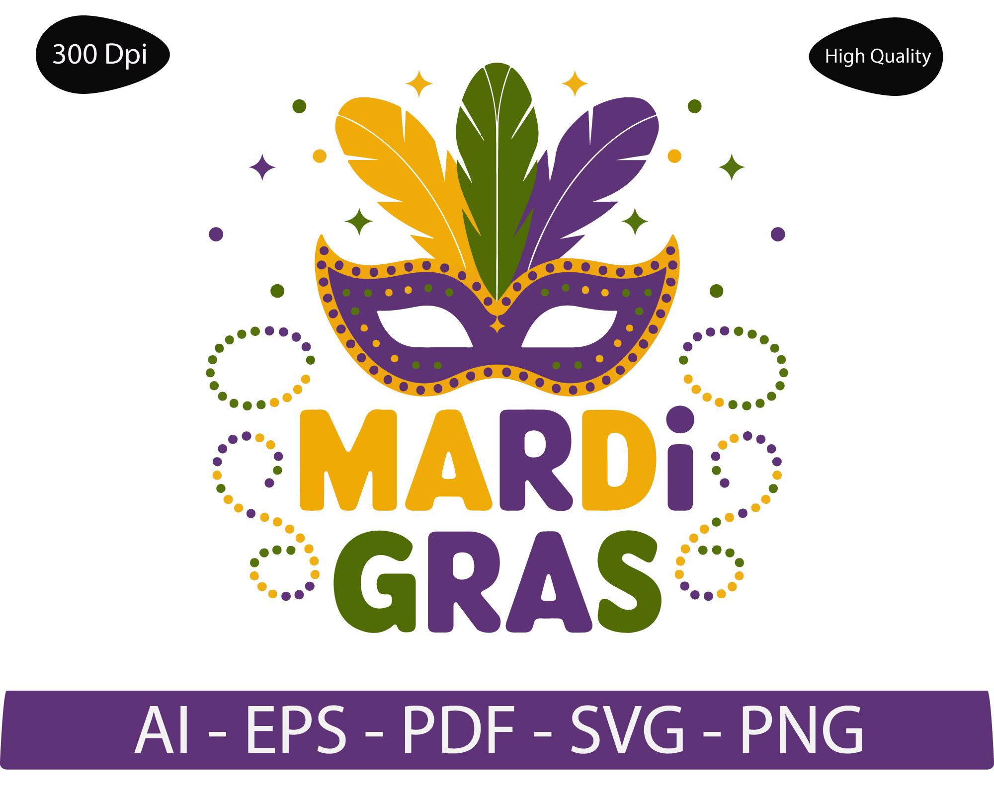 Mardi Gras SVG, Fleur De Lis, Mardi Gras Beads Svg, Louisiana Svg, Fat ...