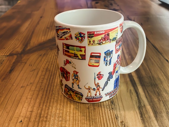 Retro 80s Toys & Cartoons Coffee Mug - Etsy