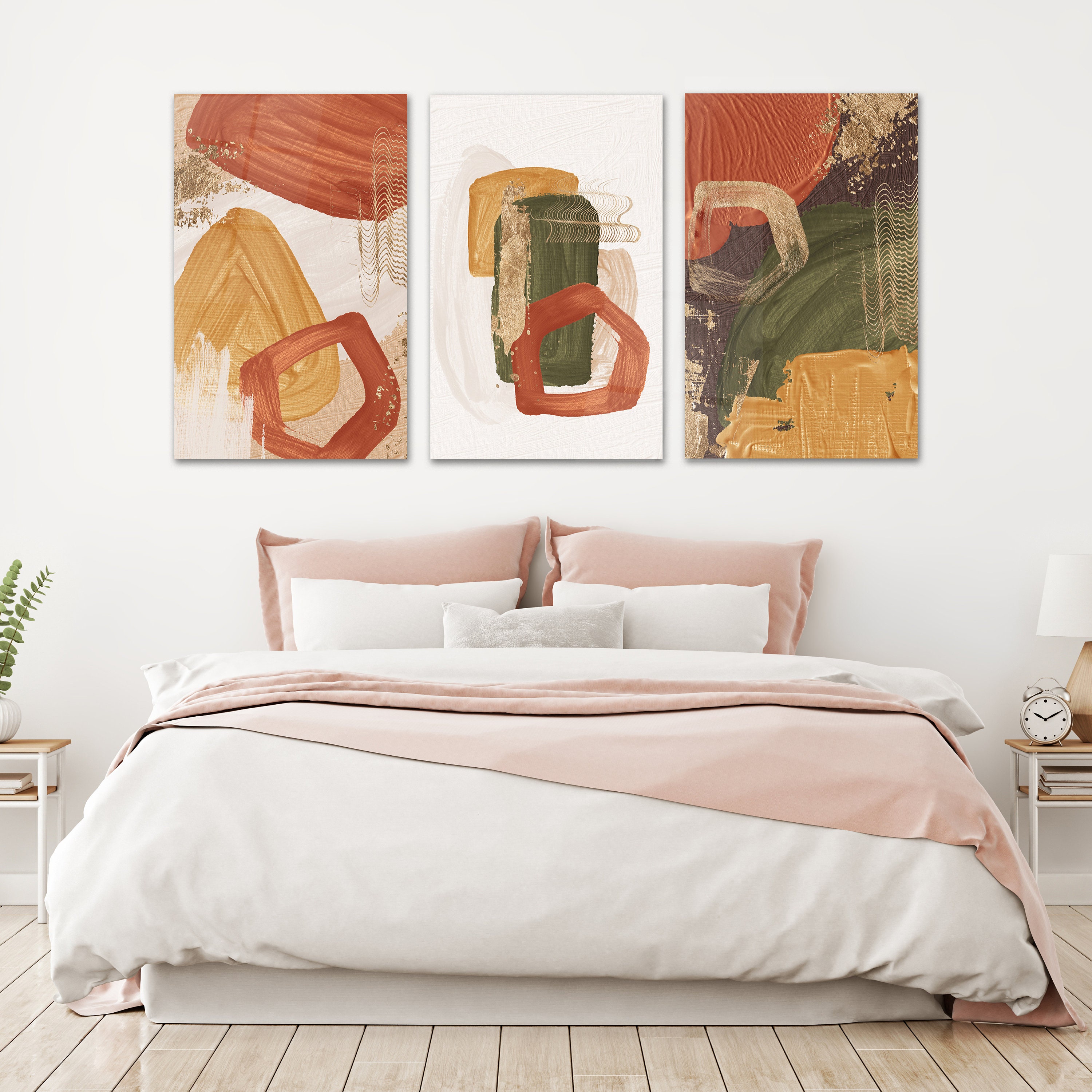 Boho Design Bohemian Style Glass Wall Art House Warming Gift - Etsy