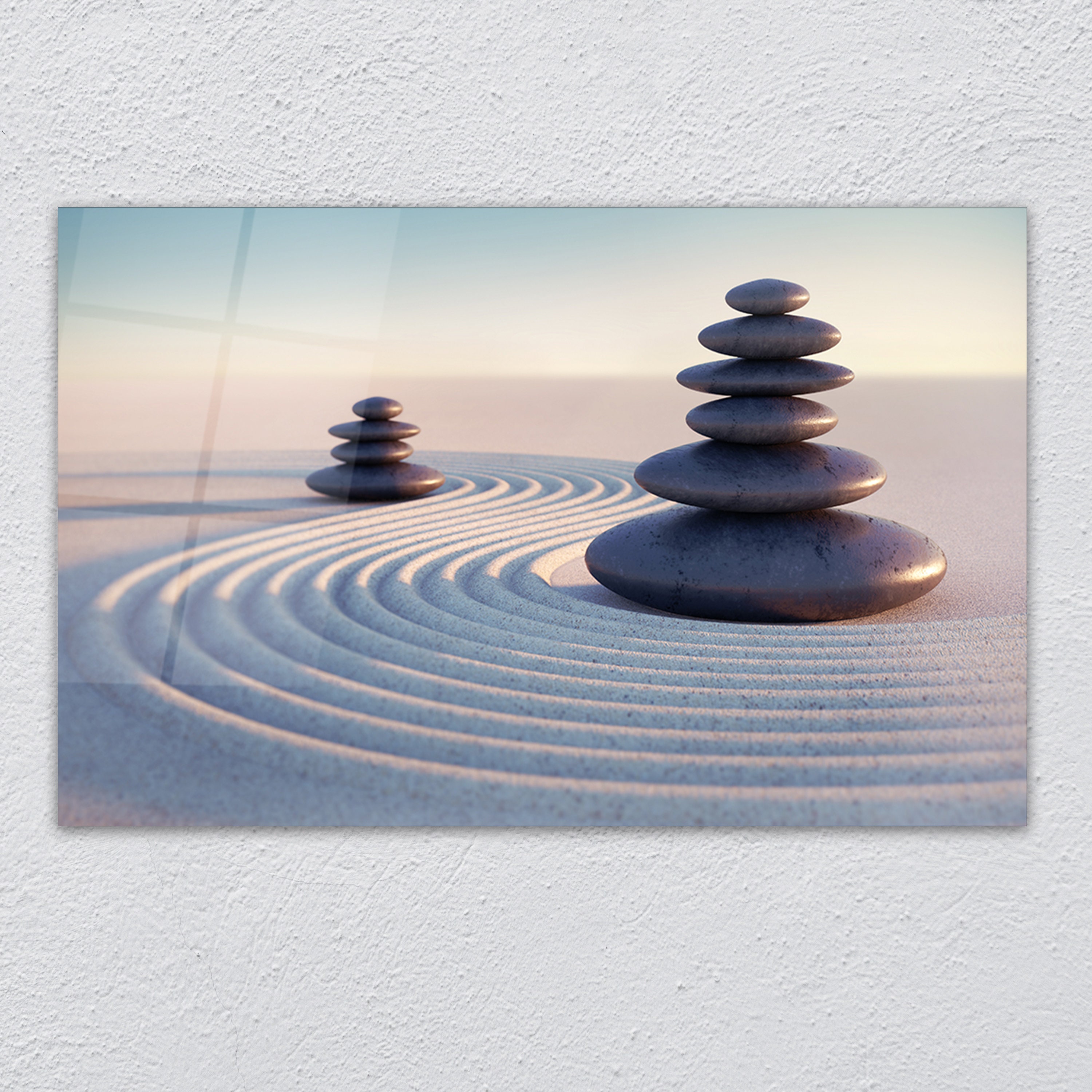 Glass Wall Art Japanese Zen Garden Housewarming Gift - Etsy