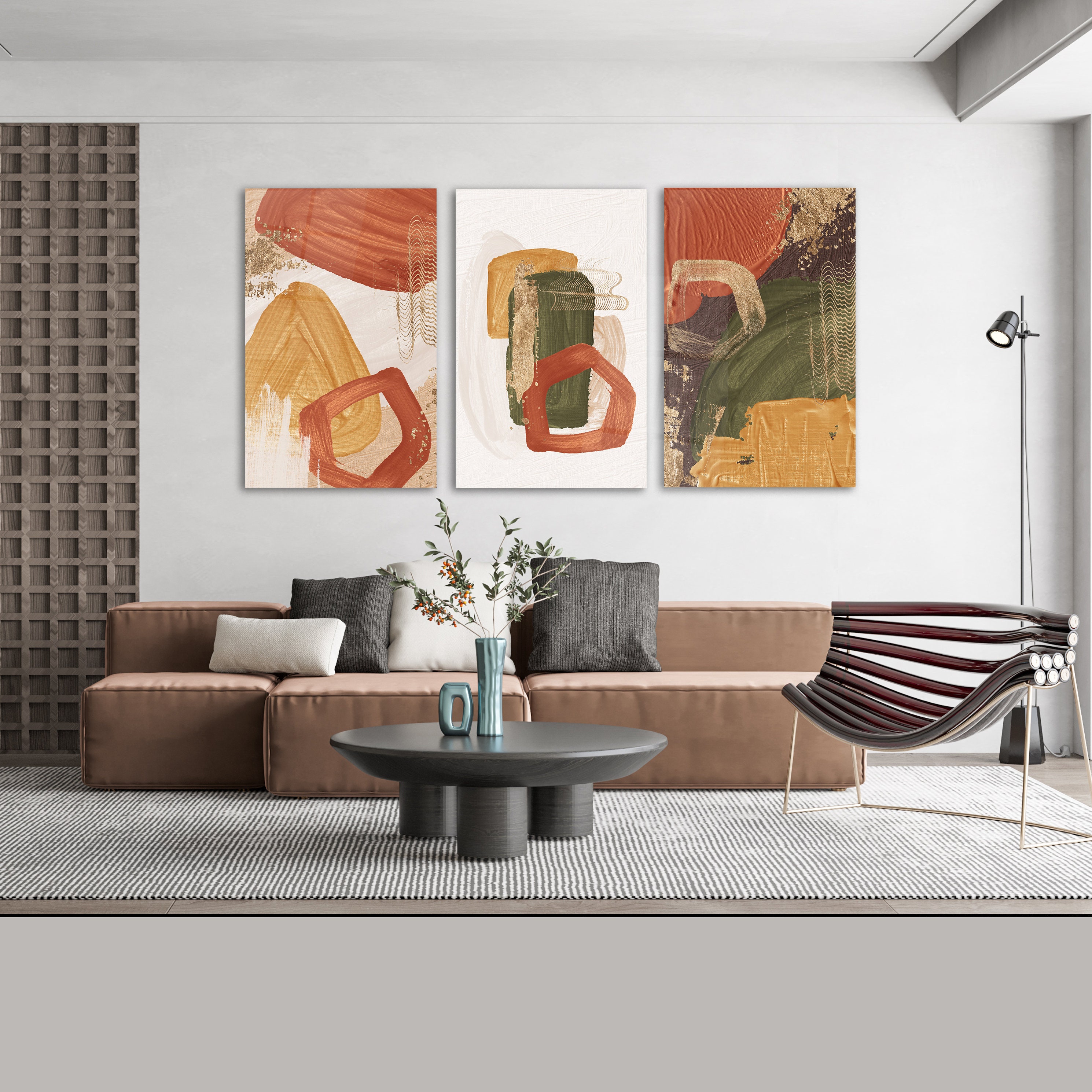 Boho Design Bohemian Style Glass Wall Art House Warming Gift - Etsy