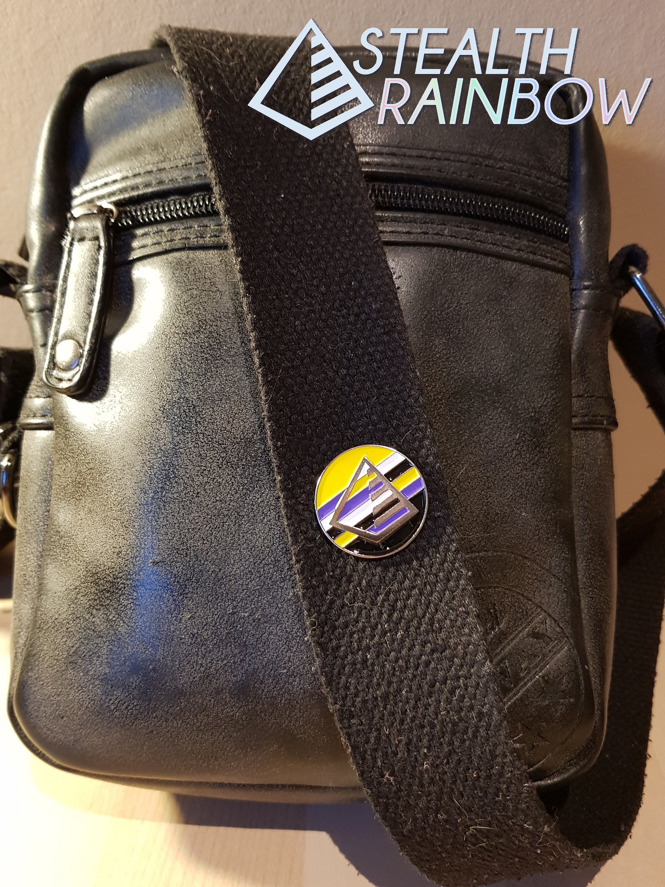 Pins Inspired by Nonbinary Pride Flag, Enamel and Stainless Steel - Etsy