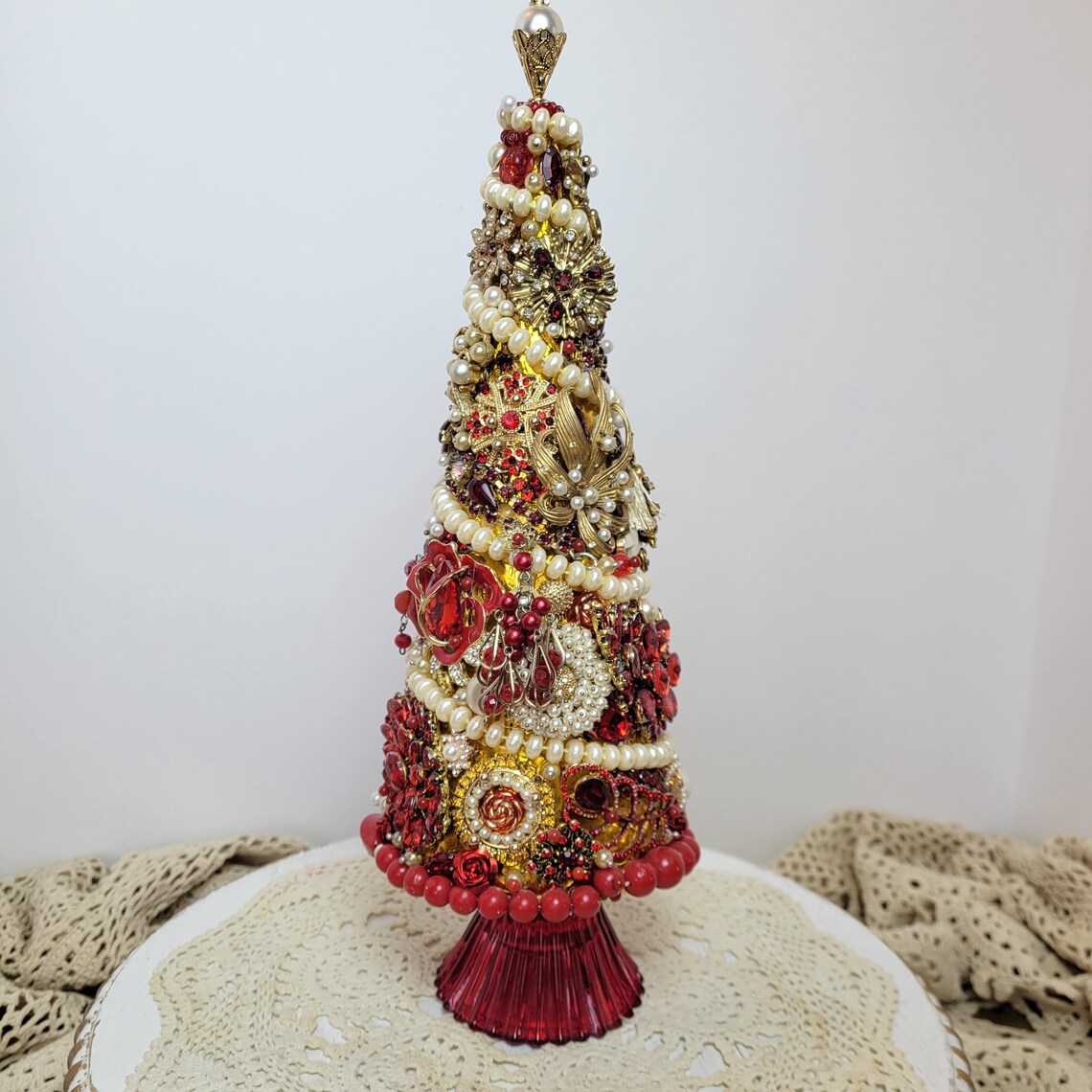 Custom Created Jeweled Tree - Etsy