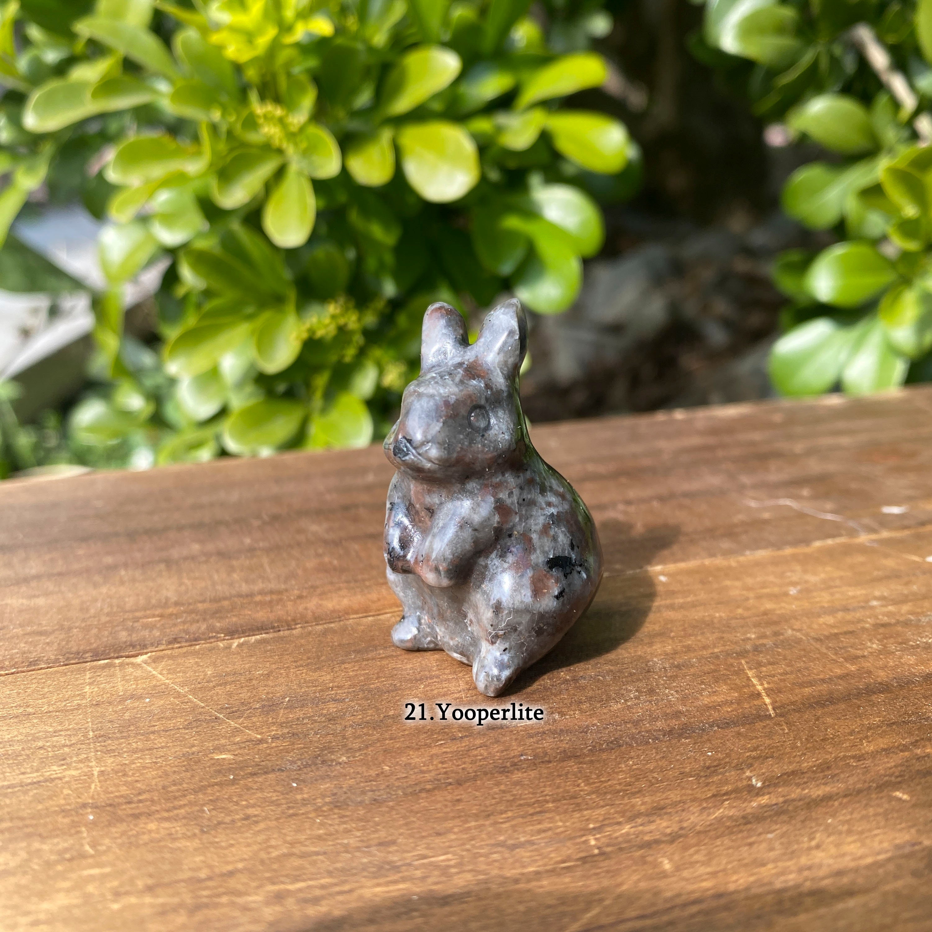 1.5'' Hand Carved Crystal Rabbit Natural Gemstone - Etsy UK
