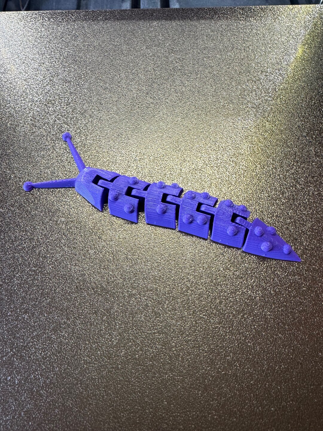 3D Printed Slug Fidget Toy - Etsy UK