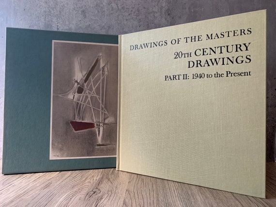 1960s Art Book Drawings of the Masters 20th Century Part II - Etsy
