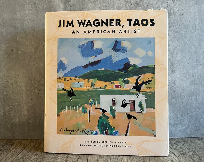 Vintage Jim Wagner, Taos Art Book First Edition - Etsy