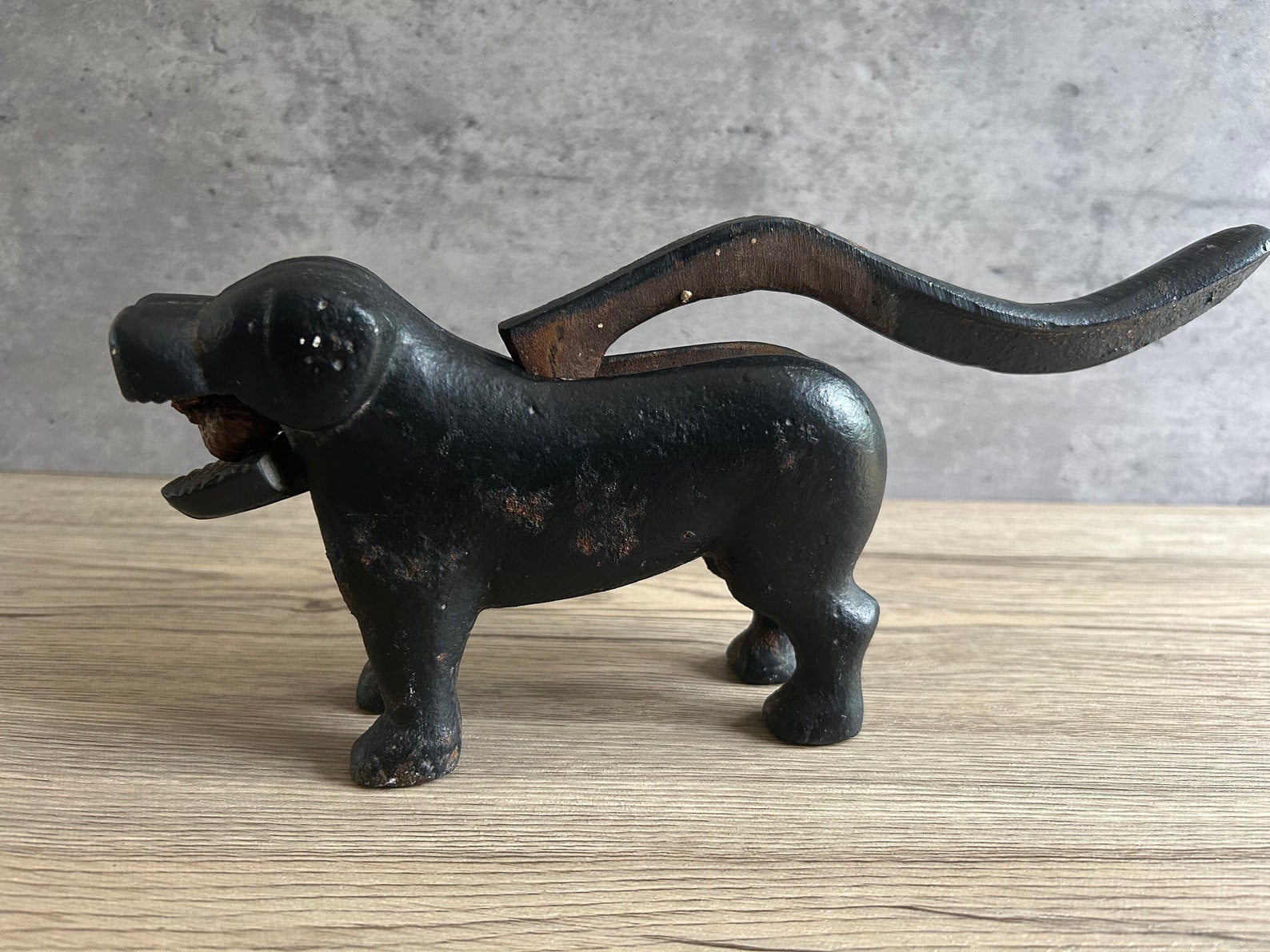 Antique Vintage Cast Iron Dog Nutcracker Black Lab Nutcracker - Etsy