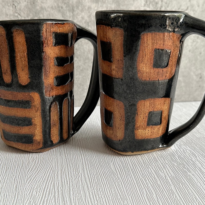 Geometric Mug - Etsy