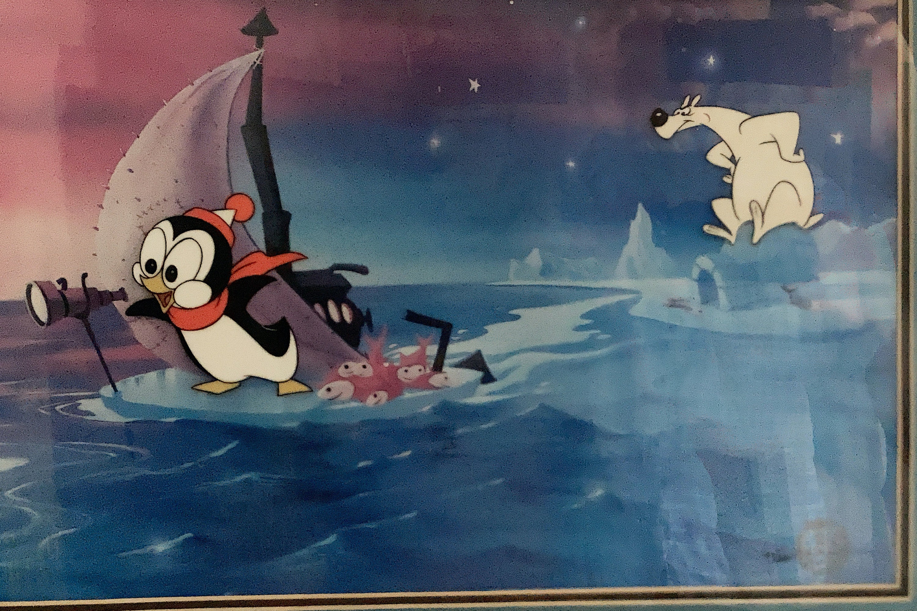 Chilly Willy Fishing