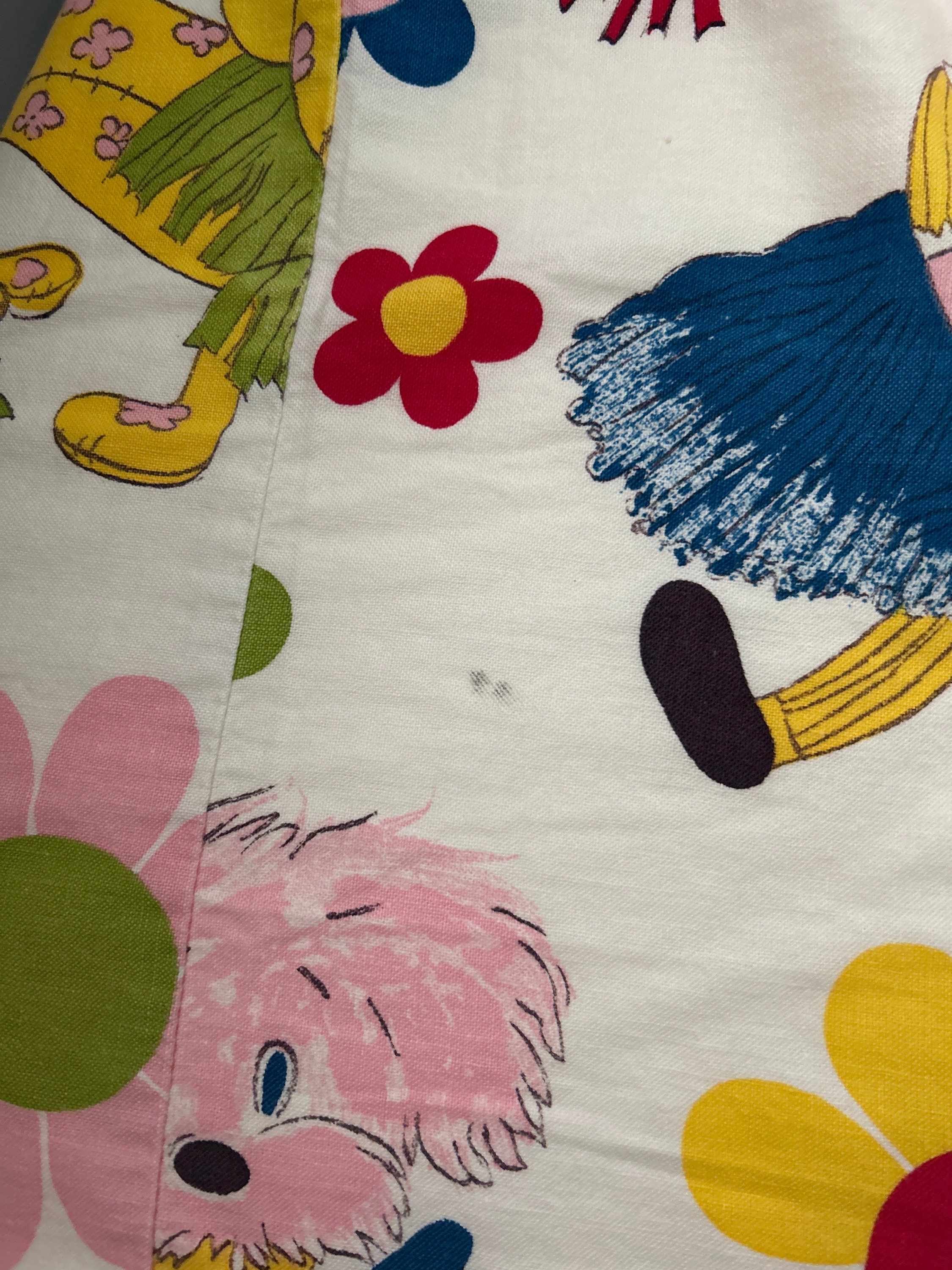 1970s Vintage Pippi Longstocking Sears Twin Bed Cover - Etsy