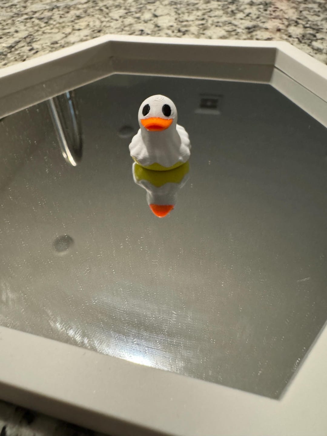 3D Printed Little Halloween Duck, 3D Printed Magnetic Duck, Halloween Duck, Ghost Duck, Office ...