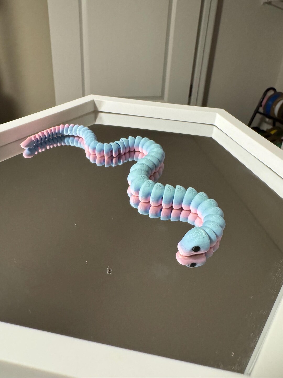 3D Printed Flexi Snake, Wiggly, Stress Toy, ADHD Fidget, Autism Fidget ...