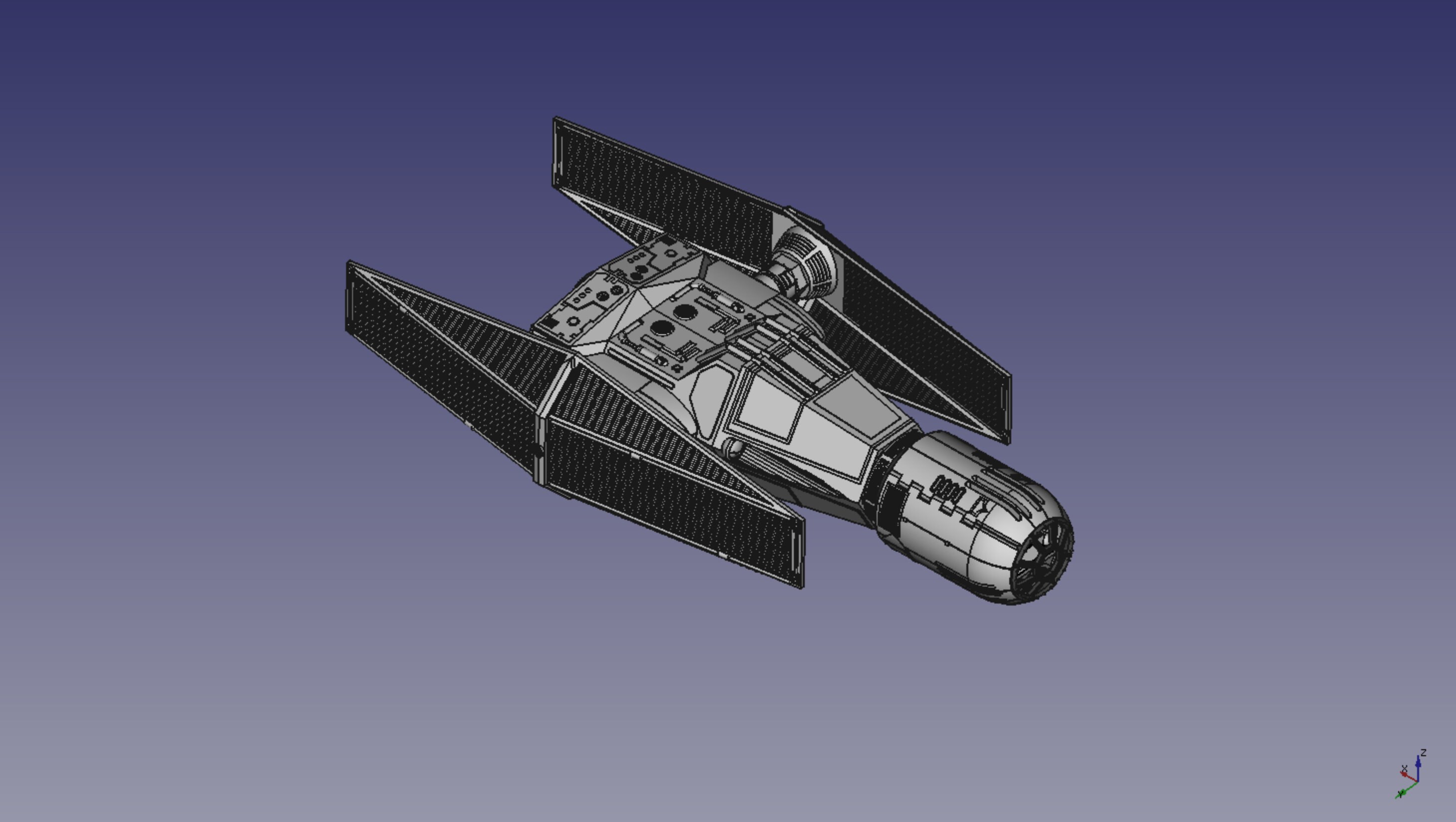 Scimitar Bomber 3.75 Figure Toy Star Wars - Etsy