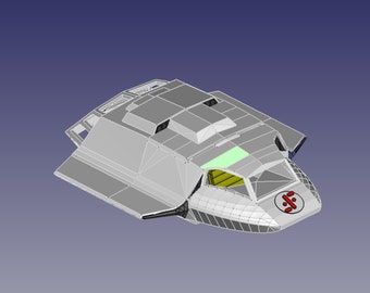 Tanker Ship of V Visitors 1/48 Scale Model. - Etsy