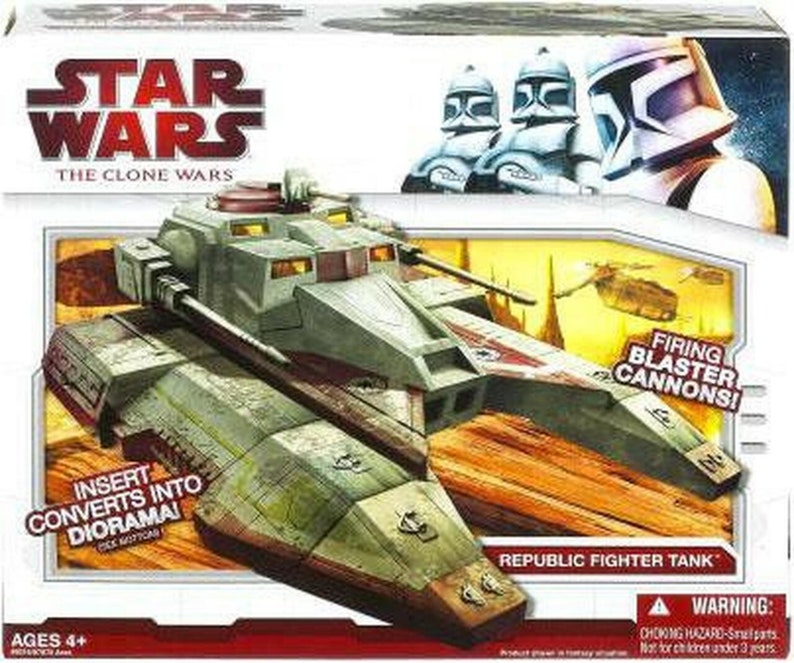 Republic Fighter Tank Kenner Hasbro Toy Repro Parts - Etsy