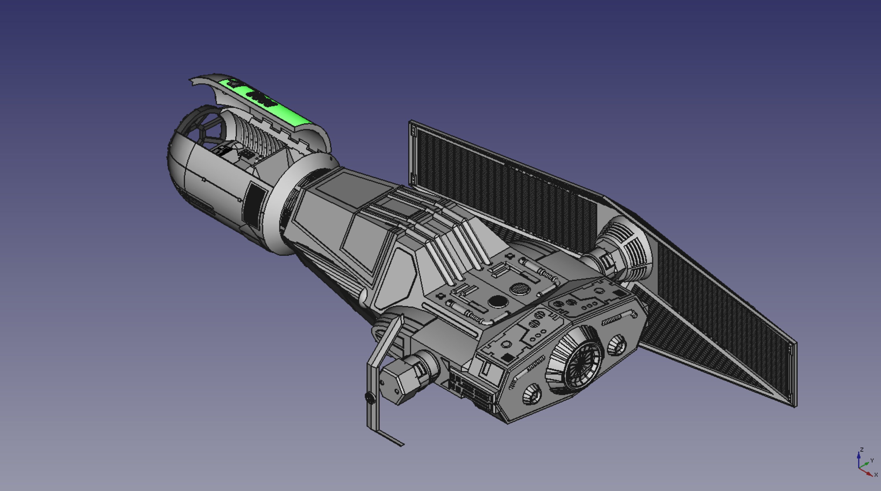Scimitar Bomber 3.75 Figure Toy Star Wars - Etsy