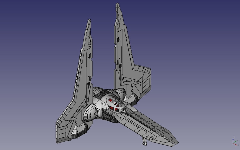 Gauntlet Starfighter 3.75 Figure Toy Ship Mandalorian - Etsy