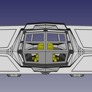 V the Visitors Shuttle 3.75 Figure Toy Ship - Etsy