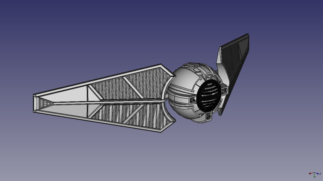 Tie Predator 3.75 Figure Toy Ship - Etsy