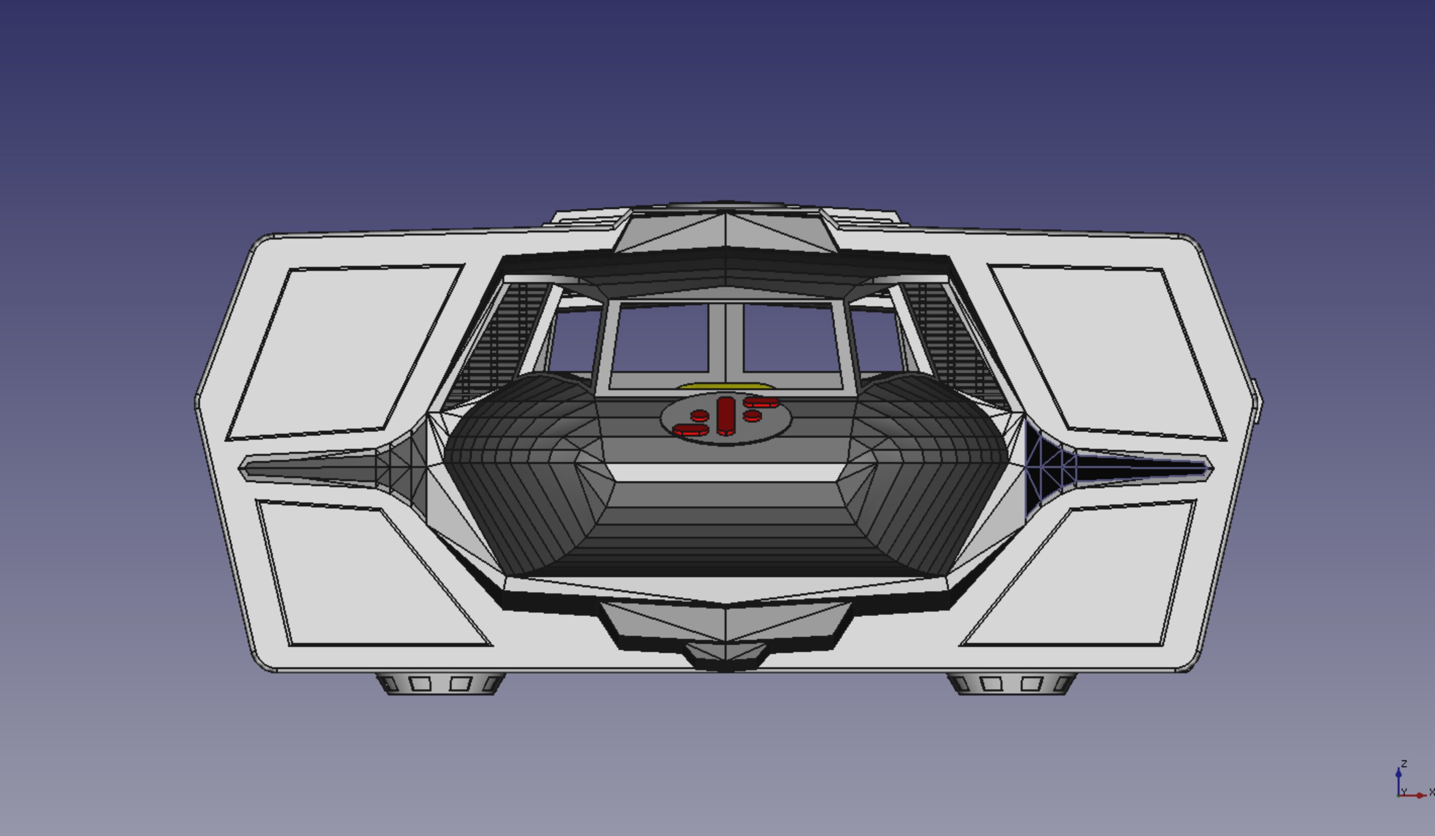 V the Visitors Shuttle 3.75 Figure Toy Ship - Etsy