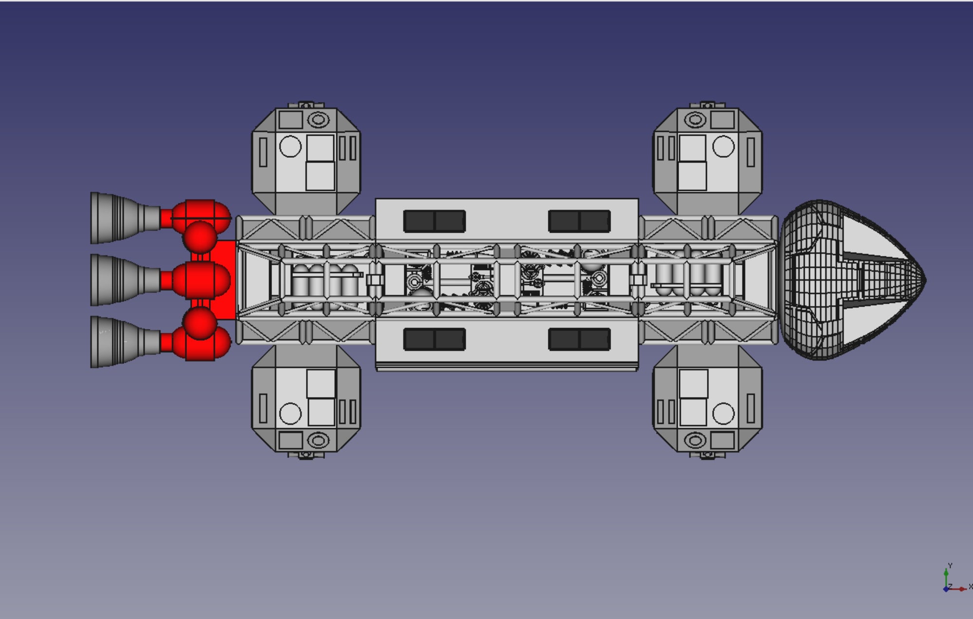 Space 1999 Eagle Toy Repro Parts - Etsy