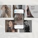 Hair Instagram Posts & Stories Templates | Hair Salon Social Media ...
