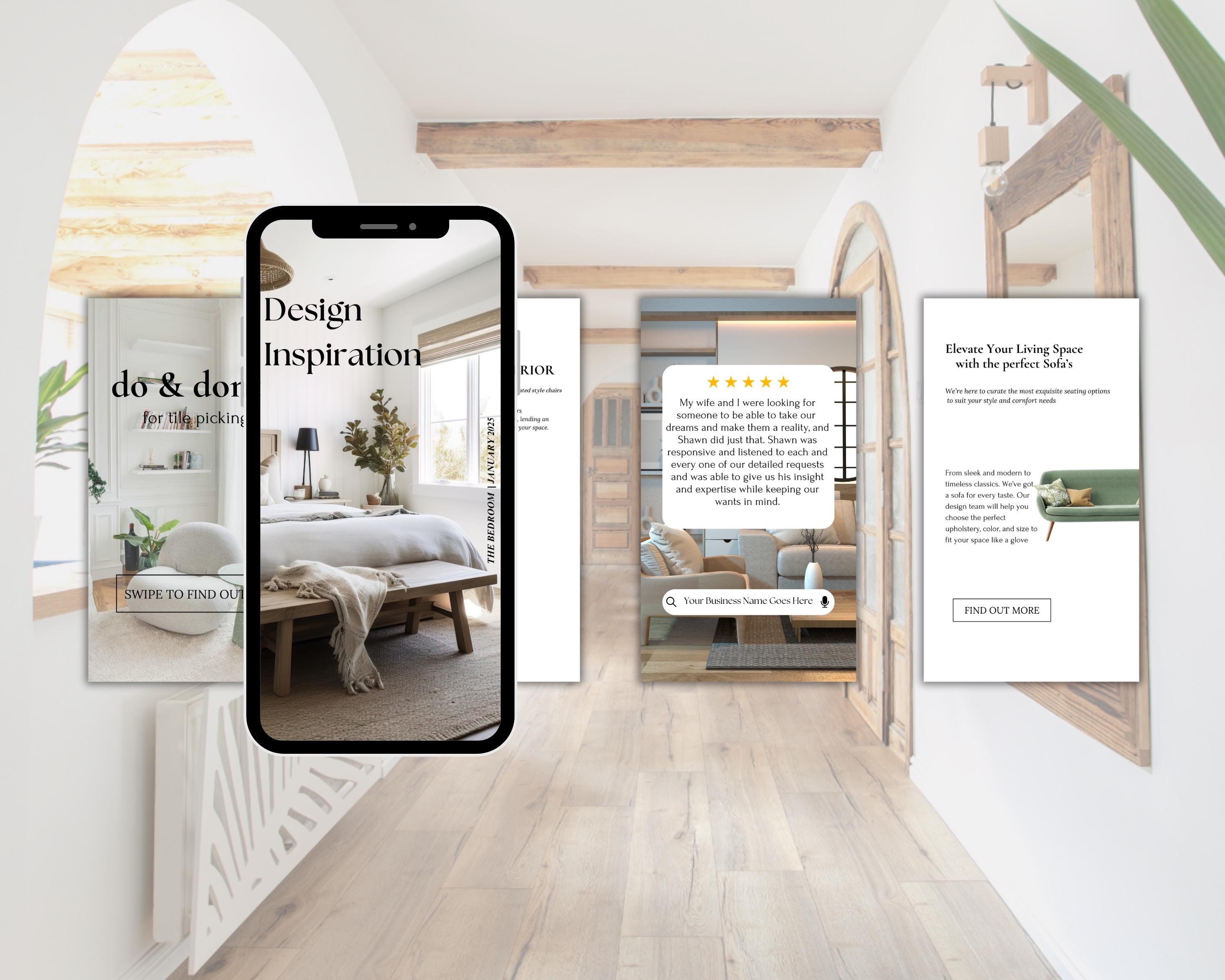 200 Interior Design Instagram Post Templates | Interior Decoration ...